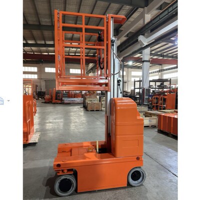 移动式单双柱全自动铝合金升降机自行走液压平台高空作业升降台