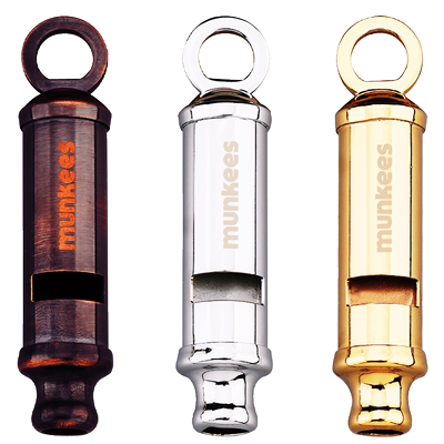 路客复古冲锋哨子黄铜