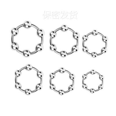 A metal ring for prolonging ejaculation time