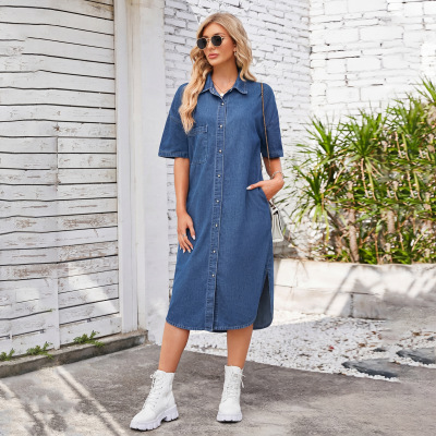 summer dress women casual loose elegant lady vestidos欧美