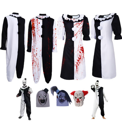 万圣节服装恐怖断魂小丑cos服