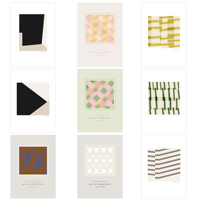 liveart进口丹麦p&f简约色块