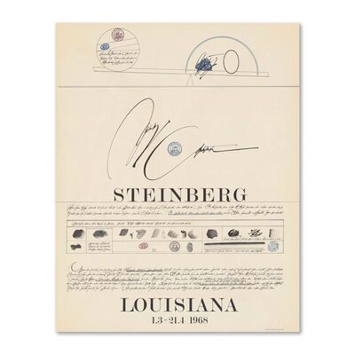 路易斯安那艺术博物馆复古海报