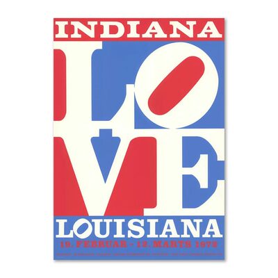 LOVE原版展览海报ROBERTINDIANA