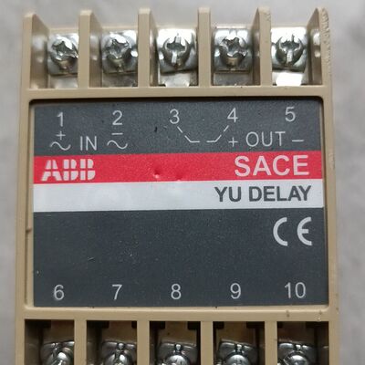 拆机欠压延时继电器 型号SACE YU DELAY 7