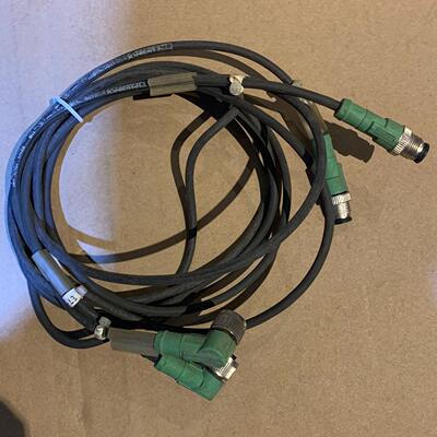 拆机延长线1681567 一头三针另一头五孔 1.5