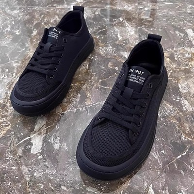 网布透气休闲鞋男款板鞋夏季布鞋