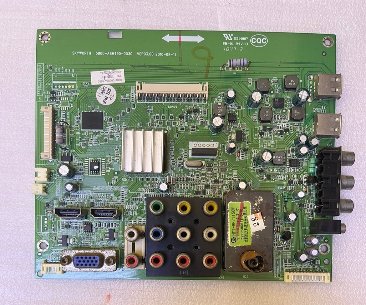 原装创维26E60HR电视主板5800-A8M490-0030屏SEL260V2-S00A_虎窝淘