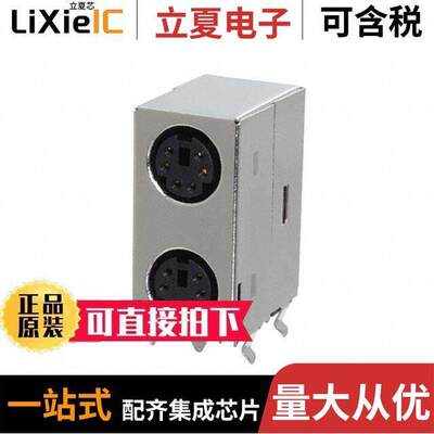 MDJD-006-FS-RT连接器 〔CONN JA【 FMAL MINI DIN 6PS SLDR 〕