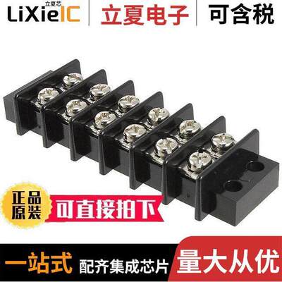 1546671-6连接器 〔CONN BARRIER STRIP 6CIRC 0.437