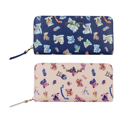 法国PAUL&JOE女士长款钱夹