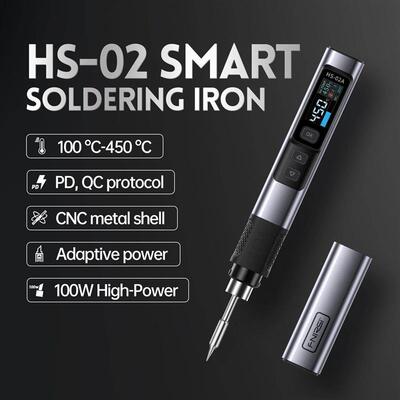 HS02 Smart Electric Soldering Iron 100W Adjustable