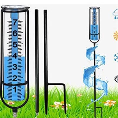 Plastic anti freezing rain gauge with bracket