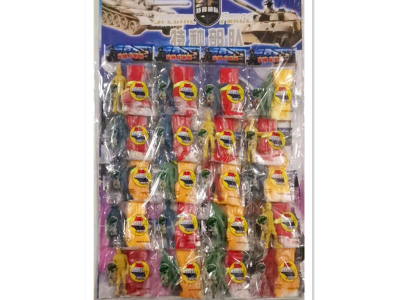 新奇丽吊板地摊玩具20个一板伞兵降落伞加小人仔学校周边热卖