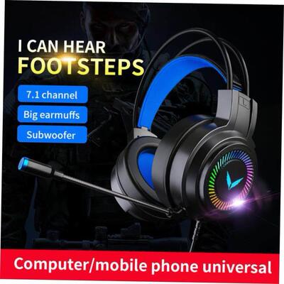 Game Headphones Over-Head Earphone耳机麦Headset For Computer