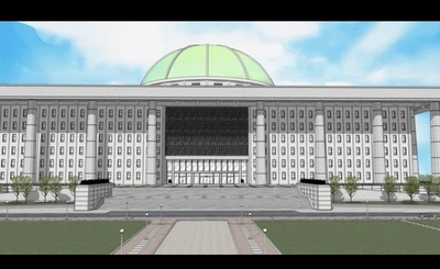 ACON3D su建模议事堂 行政院 sketch up3d模型 优动漫3d模型素材