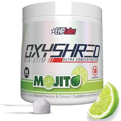 EHP Labs OxyShred Non Stimulant Pre Workout Powder - Stim