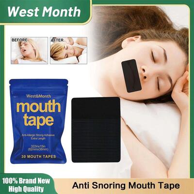 Anti Snoring Mouth Tape Nighttime Sleeping Mouth Breathing