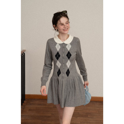 EGGKA学院风高智感菱格长