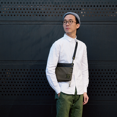 Kin of Mine Sacoche-HIRO OLIVE 户外 斜肩包 轻便 斜肩挎包