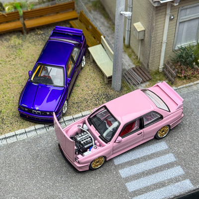 MORTAL 1:64 宝马 BMW E30 M3 GROUP A 合金汽车模型限量收藏