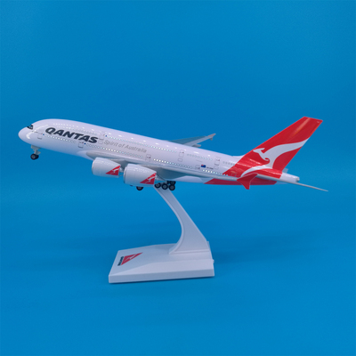 30cm澳大利亚A380飞机模型摆件