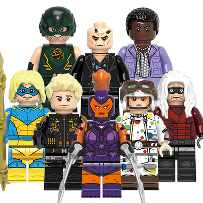 乐高积木人仔DC漫威超英玩具