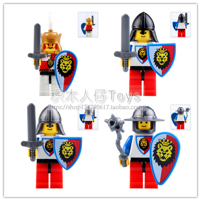 中世纪军事玩具城堡积木