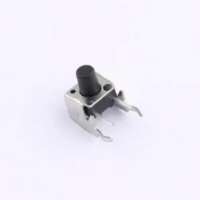 TSA06231-080B512BA 6*6*8卧插支架轻触开关280gf 弯插-4P,7.4x6.