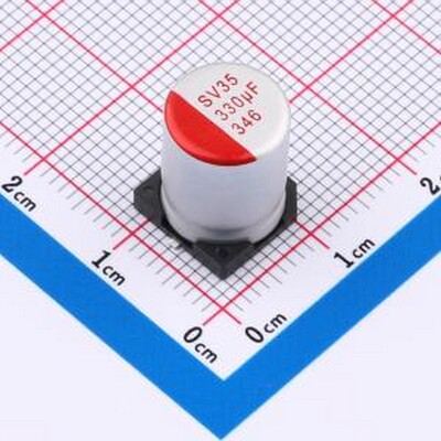 JBLM2331M035E127RTM 固态电容 330UF 35V SMD,D10xL12.7mm