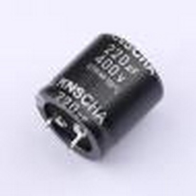 152EC0343 牛角型电解电容 220uF ±20% 400V 插件,D30xL30mm