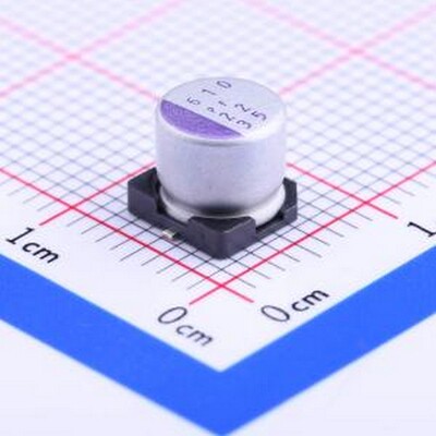 35SVPF22M 固态电容 22uF ±20% 35V SMD,D6.3xL5.9mm