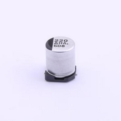 EEEHA1A221XP 贴片型铝电解电容 220uF ±20% 10V SMD,D6.3xL7.7m