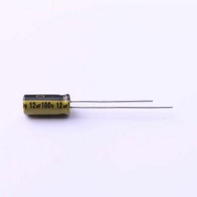 LKMB1102A120MF 直插铝电解电容 12uF ±20% 100V 插件,D5xL11mm
