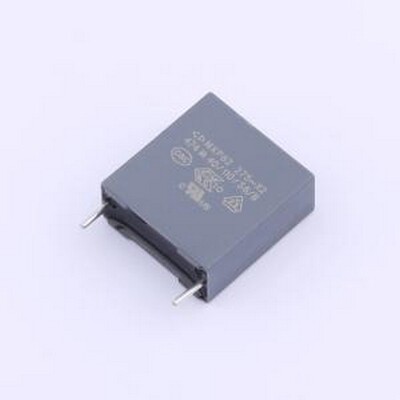 C42P2474M6AC400 安规电容 470nF ±20% 275V 等级:X2 插件,P=15m