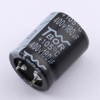 CL181MOH30BP 牛角型电解电容 180uF ±20% 400V 插件,D25xL30mm