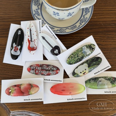 韩国进口kitsch金泰妍明星同款夹