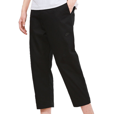 运动裤跑步训练梭织九分裤潮