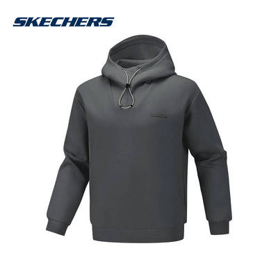 Skechers斯凯奇26新款男士舒适时尚百搭秋冬针织连帽卫衣P126M013