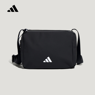 adidas阿迪达斯单肩包2026夏中性休闲运动日常通勤斜挎包 KT6072