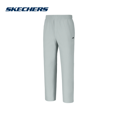 Skechers斯凯奇26夏季男士透气针织长裤舒适运动休闲裤 P226M095