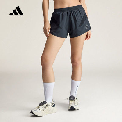 adidas阿迪达斯 Stella Mc短裤2026夏女运动休闲宽松三分裤KA9507