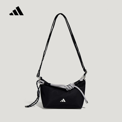 adidas阿迪达斯三条纹舞动系列单肩包拎包2026春女斜挎包 KX9621