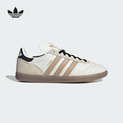 adidas阿迪达斯三叶草T头鞋2025秋中性SAMBA JP德训鞋板鞋JQ7824