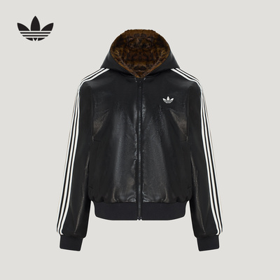 阿迪达斯 （adidas）|（新款）2026冬女PU夹克 LF1595