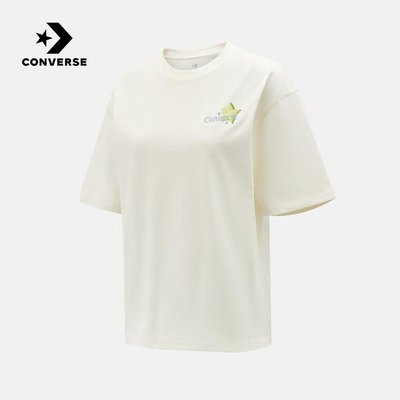 Converse匡威2026秋女子短袖T恤五角星杨桃宽松半袖 WCK098-W2Y