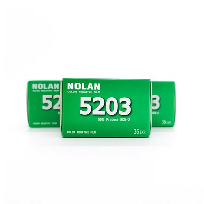 诺兰NOLAN 5203 50D 135彩色胶卷 电影卷 负片ECN2冲洗