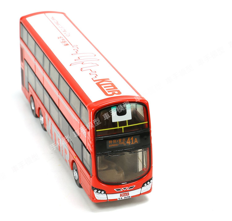 TINY微影 119 1:110巴士模型九巴前卫富豪 B9TL(16)公交车_虎窝淘