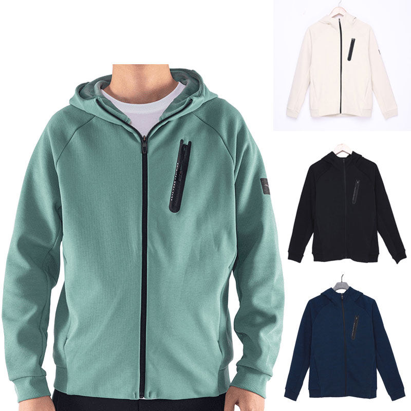 安踏保暖加绒针织外套男冬装2022新款厚实卫衣连帽夹克152147711_虎窝淘