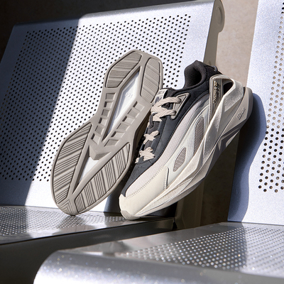 飞船361运动鞋男2026夏季新款网面透气复古轻便跑鞋休闲男鞋鞋子